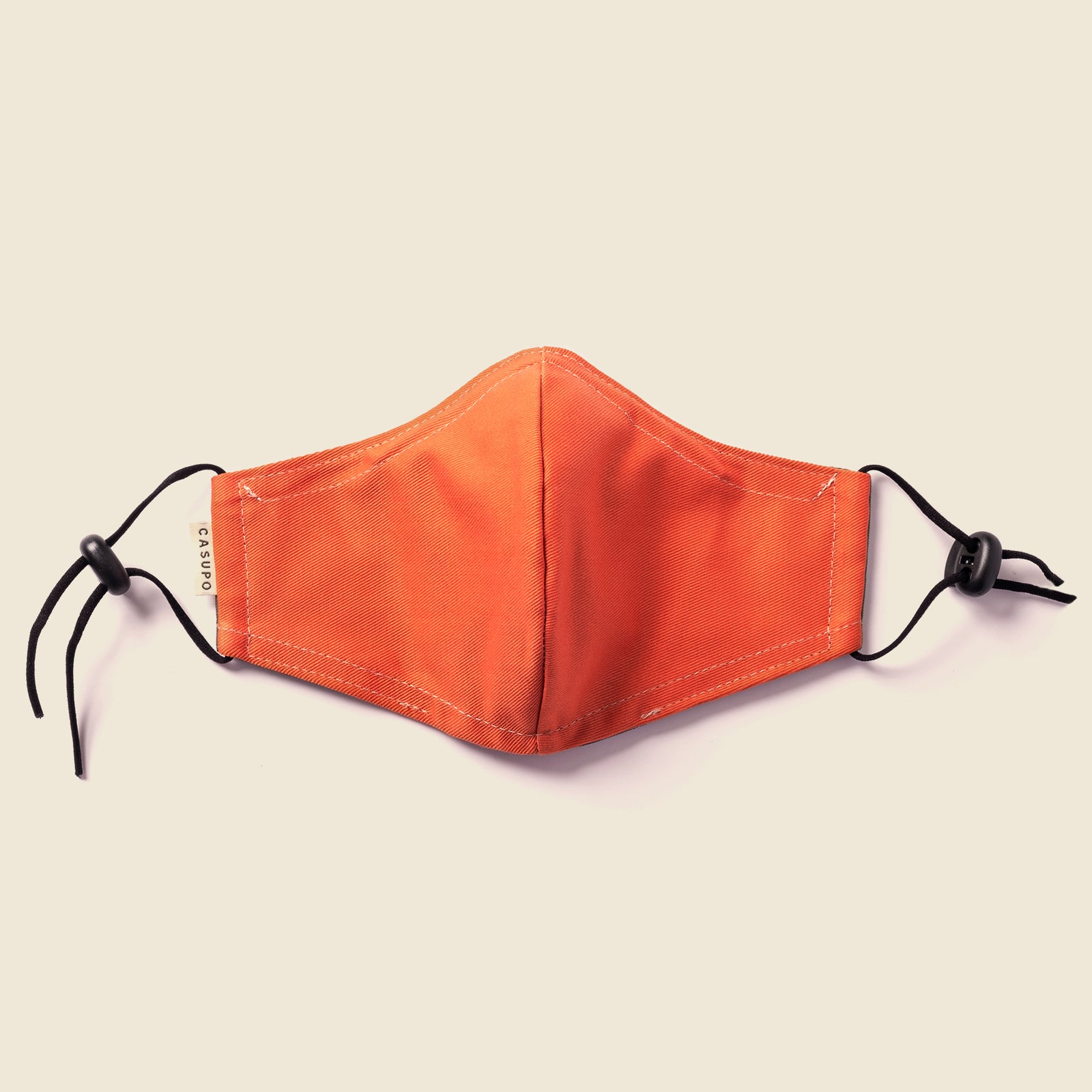 Reusable double layer cloth face mask with pocket